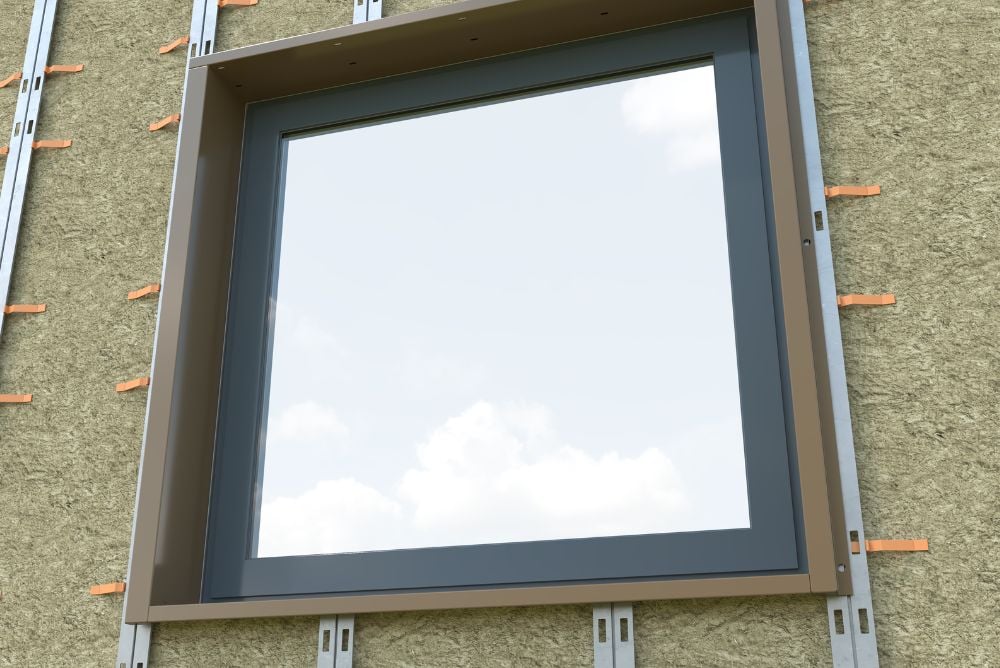 eClips VL Rainscreen cladding support system - Maple
