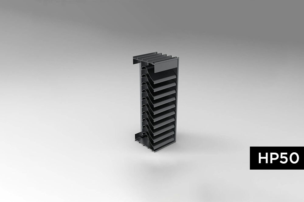 Class A weather louvre - Contour® HP High Performance - Maple Façades