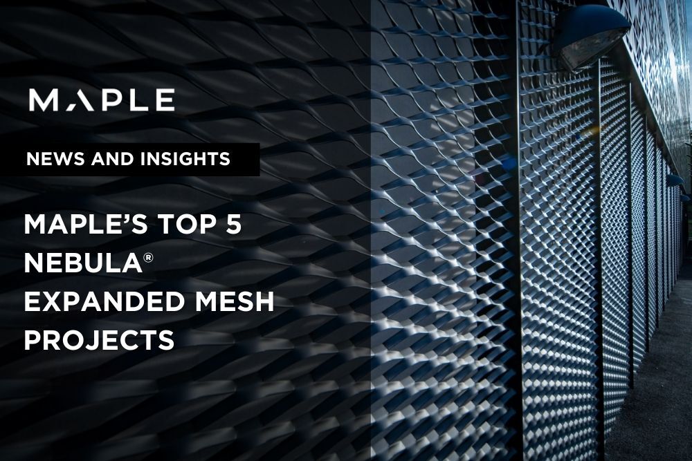 Maple’s top 5 expanded mesh façade projects