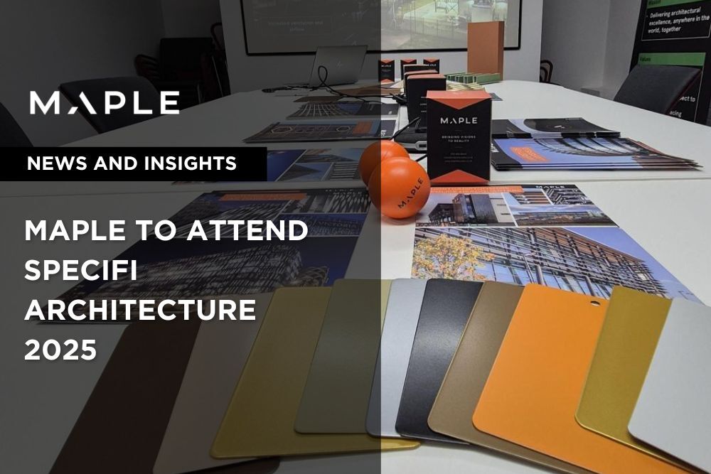 Maple Façades to attend Specifi Architecture 2025